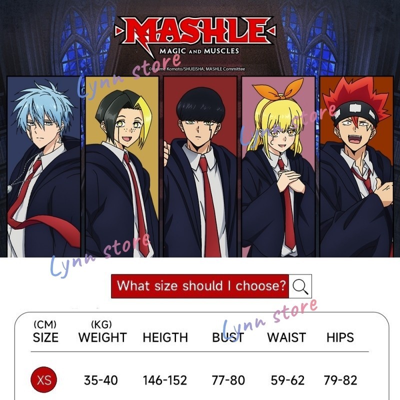 MASHLE Cosplay Costumes MASHLE:MAGIC AND MUSCLES Cosplay Anime DOT FINN ...