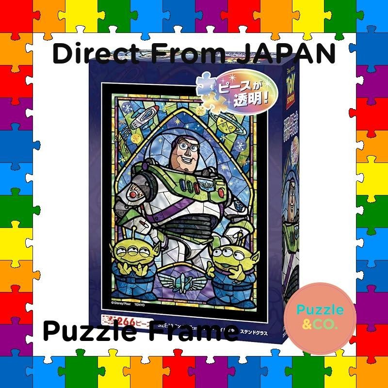 Direct From JAPAN 266 pieces Jigsaw Puzzle Buzz Lightyear Stained Glass ...