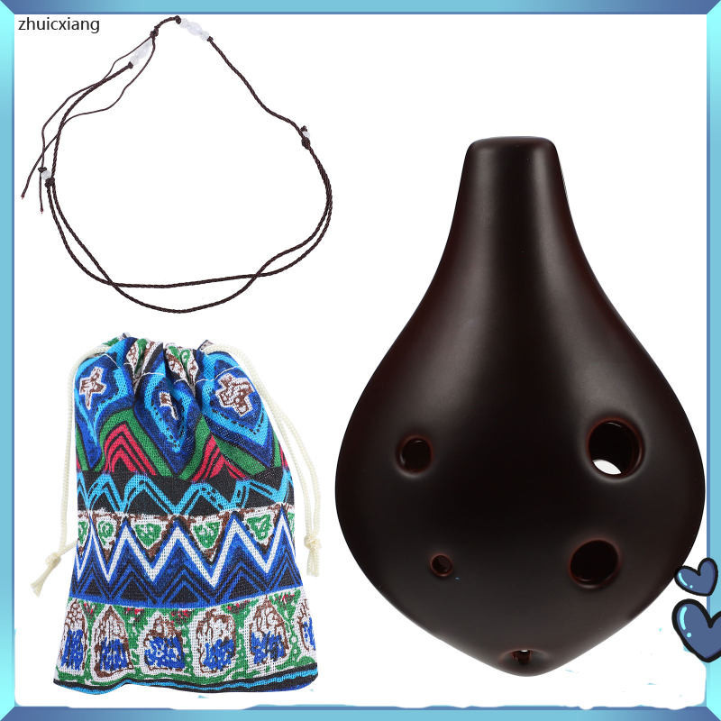 Ocarina Music Instrument Triangle Musical Instruments with Lanyard ...