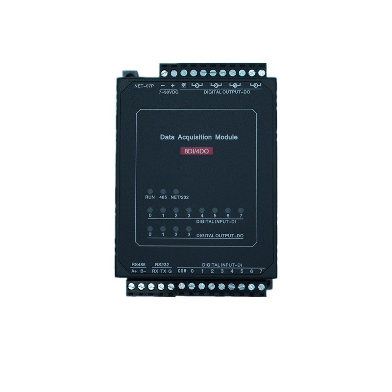 4-channel relay output 8-channel digital input acquisition Modbus RTU ...