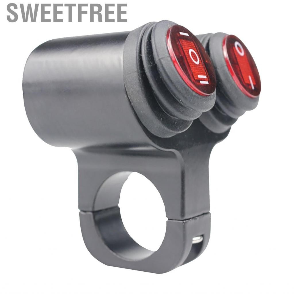 Sweetfree Waterproof Motorcycle Light Switch 12V Input Voltage ...
