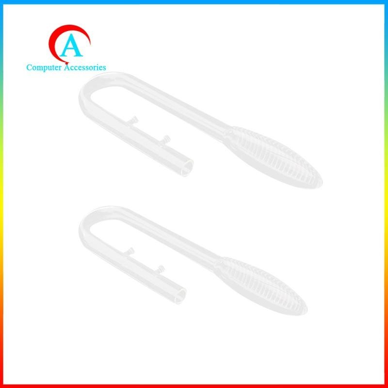 [ Aquarium Violet Pipe Glass Aquarium Tube Easy to Install Skimmer ...