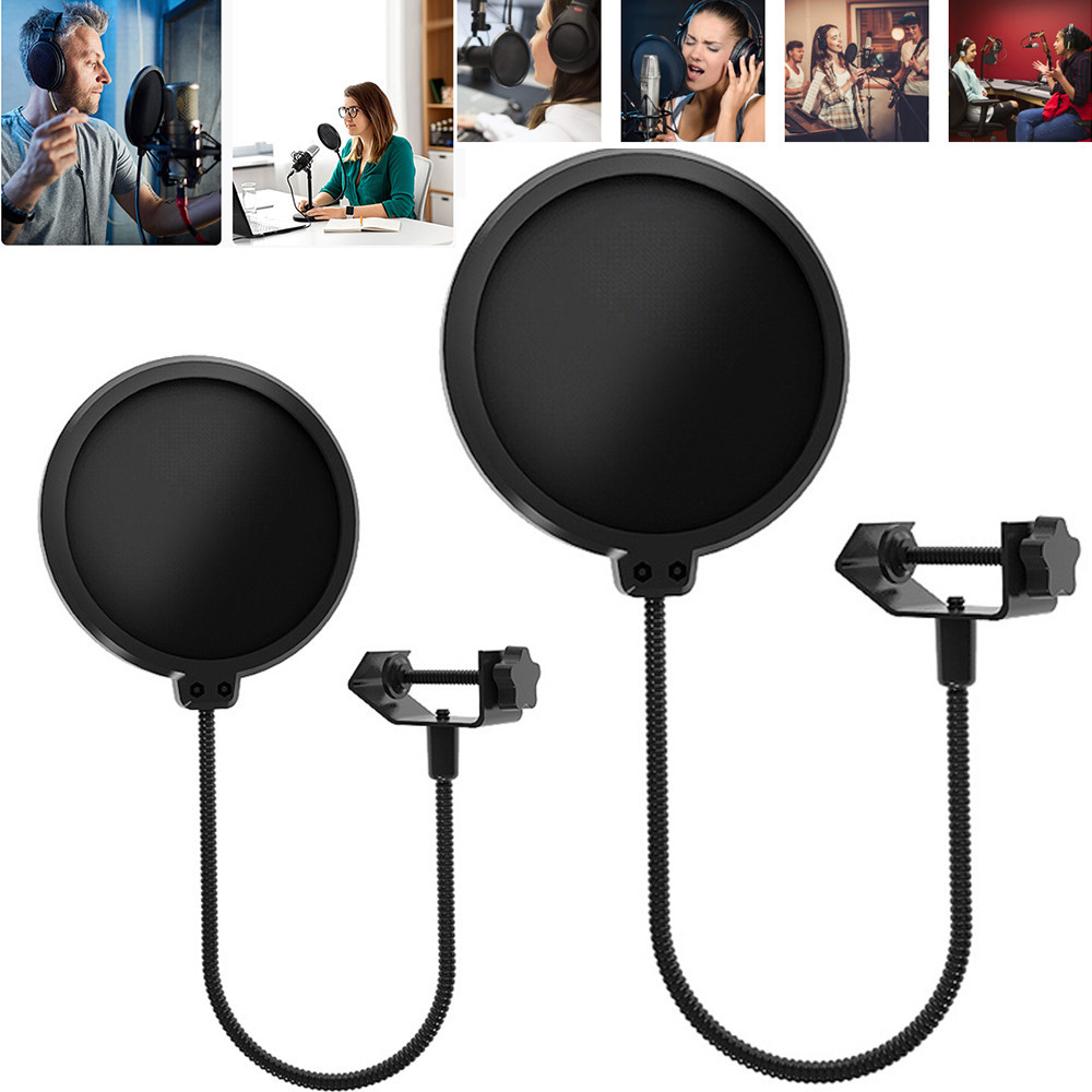 Professional Microphone Pop Filter Shield Compatible with Blue Yeti and ...