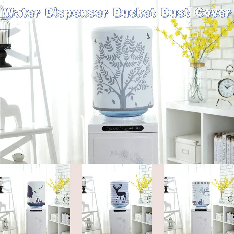 Water Dispenser Dust Cover Bucket Accessories Elastic Fabric Reusable ...