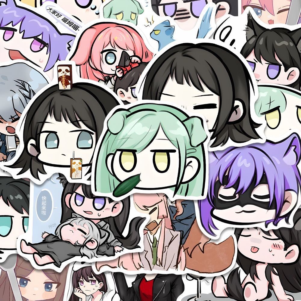 120 Super Cute Anime MyGo Cartoon Stickers: INS Style Decals with High ...