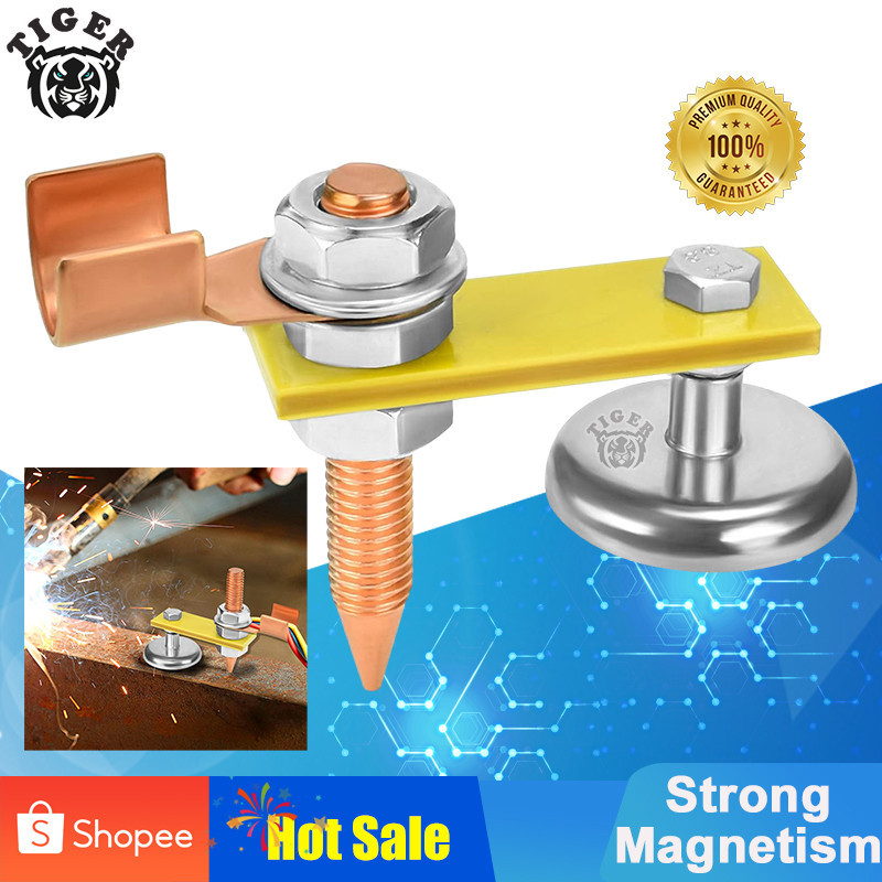Welding Machine Ground Clamp Magnetic Welding Fixed Electric Magnet ...