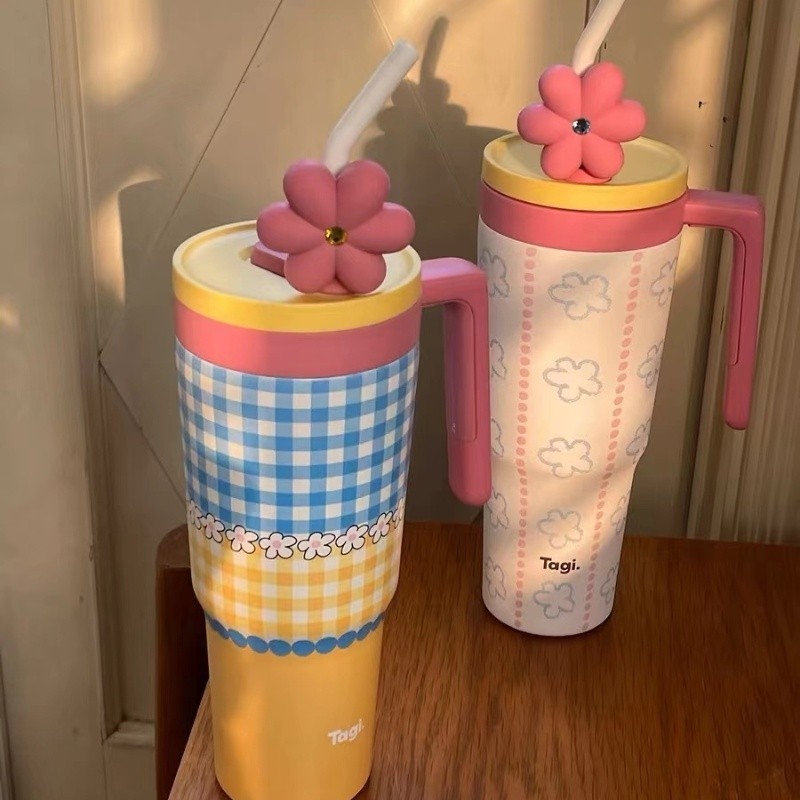 Tagi. Tagi.Pounding Ton Cup Coffee Cup 1200ML Large Capacity Water ...