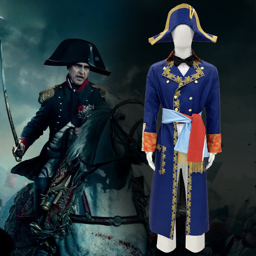 Napoleon Cosplay Costume Medieval Court Retro Costume Movie Napoleon ...