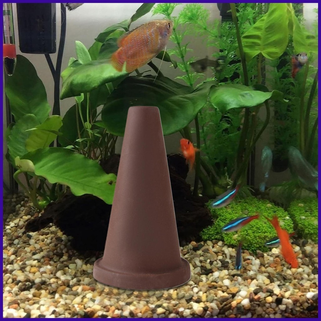 Breeding Cave Angelfish Breeding Slate Pottery Clay Cone Fish Breeding ...