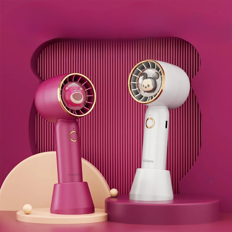 Disney F02 Handheld Fan Winnie Minnie Mickey Strawberry Bear Lotso ...