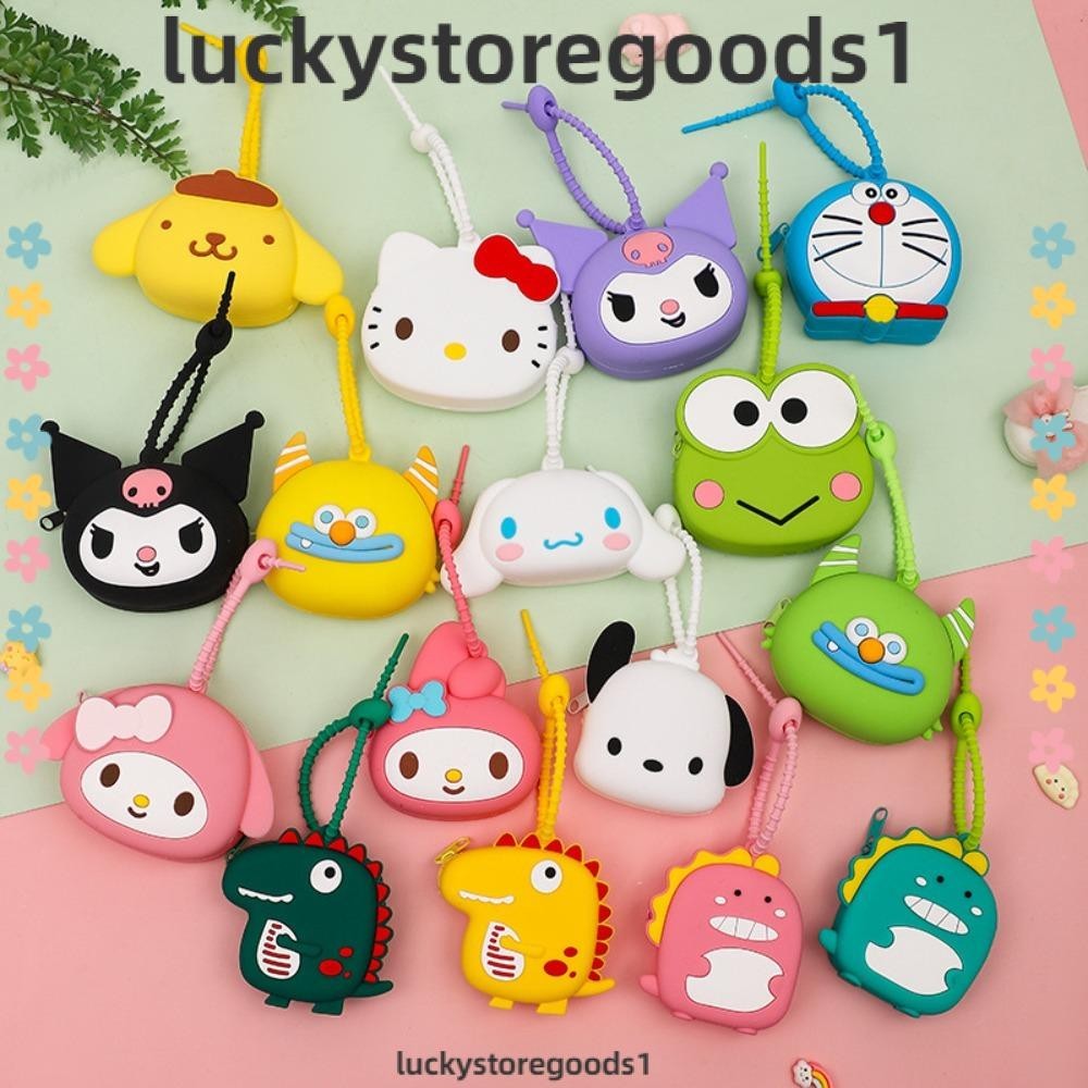 LUCKYSTOREGOODS Storage Bag, Waterproof Portable Coin Purse, Silicone ...