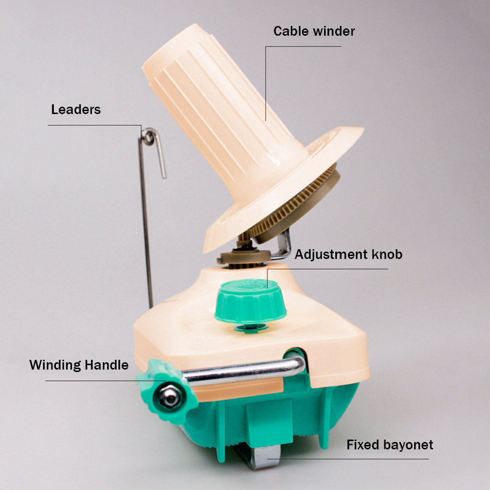 SuperLegend Hand Operated Knitting Machine Yarn Winder Swift Fiber ...