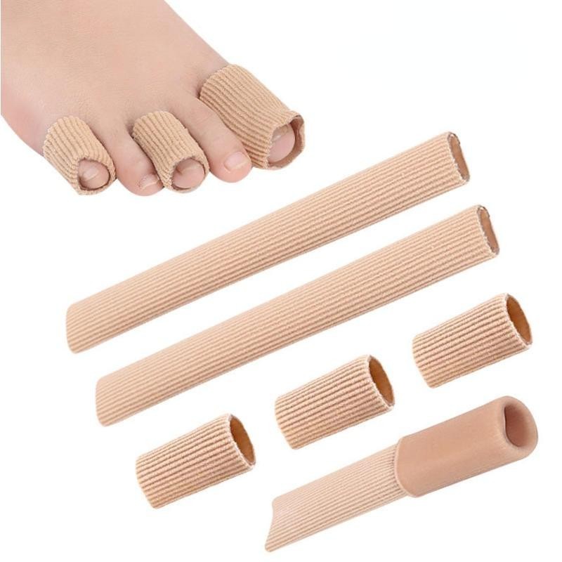 Cuttable Toe Tubes Sleeves Elastic Fabric Lined with Silicone Gel ...
