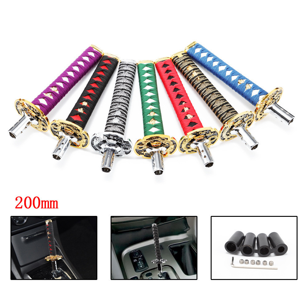 Universal 150MM/200MM/260MM Katana Samurai Sword Shift Knob Shifter ...