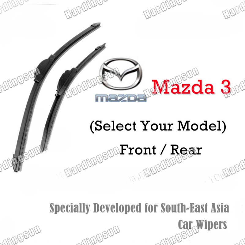 (Select Your Model) Mazda 3 Wiper Blade for M3 Hatchback HB Sportback ...