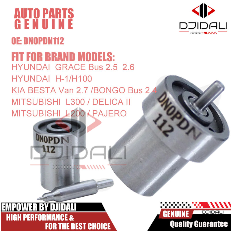 4x Fuel Injector Nozzle DN0PDN112 DNOPDN112 for Mitsubishi Pajero L200 ...