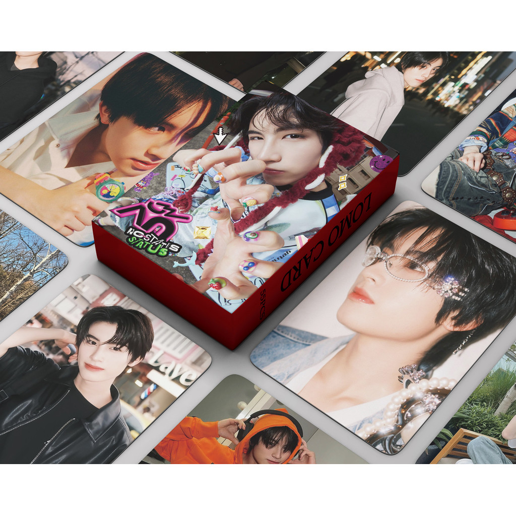 30-132pcs BUS No-status Status Photocards Laser Hologram Lomo Card marckris copper AA phutatchai ...