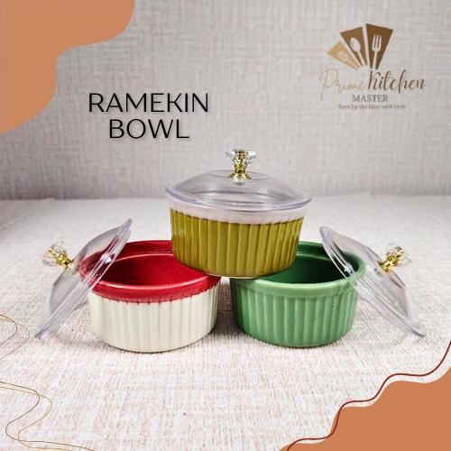 Royal Dine Ceramic Ramekin 1pc-3pcs Set 3.75inch Oven Safe Bowl ...