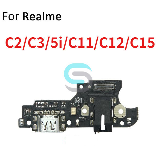 For OPPO Realme C11/C12/C15 Realme C2 C3/5i Charger USB Dock Charging Dock Port Board Cable ...