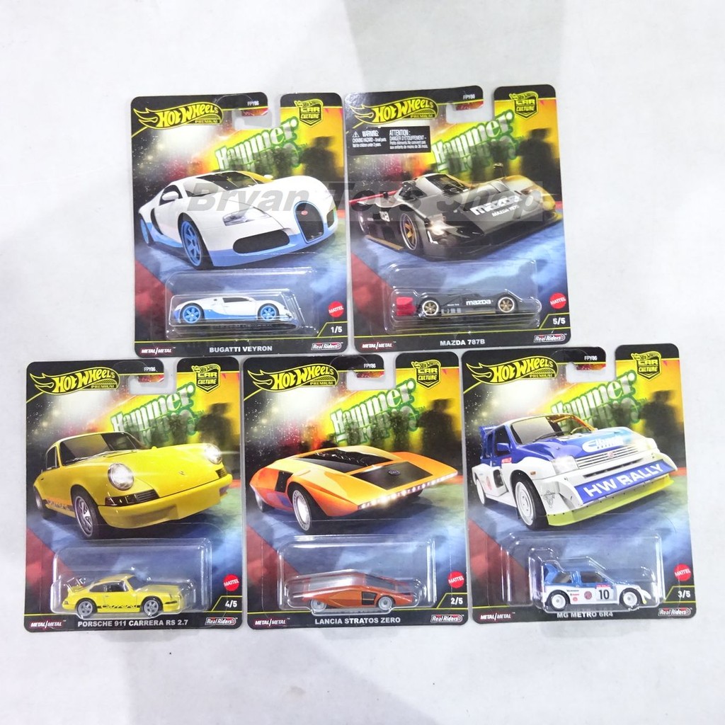 Hot Wheels Premium Hummer Drops Set of 5 Pcs | Shopee Philippines