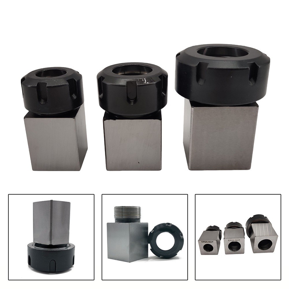 ER40 ER32 ER25 Square Collet Holder Collet Chuck Chuck Bracket for CNC ...