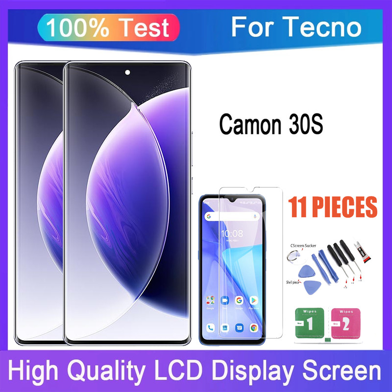 Original AMOLED Tecno Camon 30S LCD Display Touch Screen Replacement ...