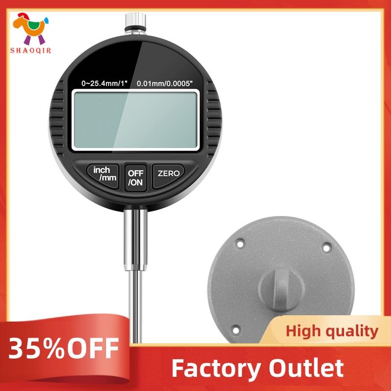 Digital Dial indicator DTI 0.01mm/.0005" Range 0-25.4mm/1" Clock Gauge ...