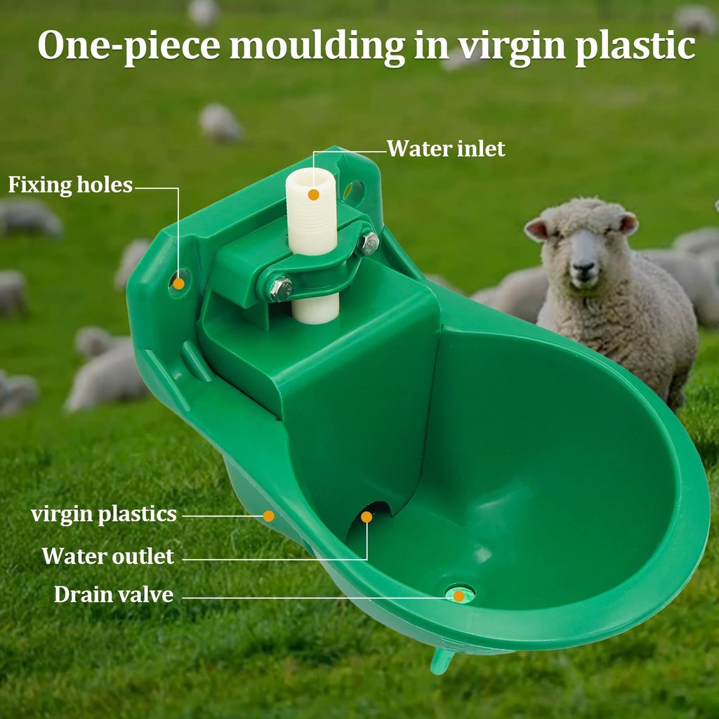 Livestock Sheep Goat Automatic Drinker Bowl With Valve Quality Water ...