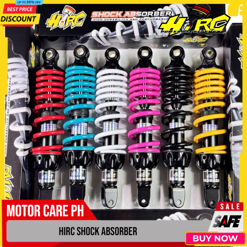HIRC SHOCK for CLICK/NMAX/AEROX/PCX/MIO SPORTY/ MIO 125/BEAT FI (1pc ...