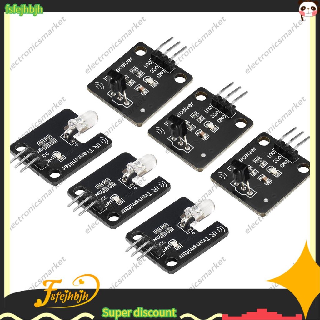 【fsfejhbjh】38Khz Ir Receiver Ir Transmitter Sensor Module Kit IR ...