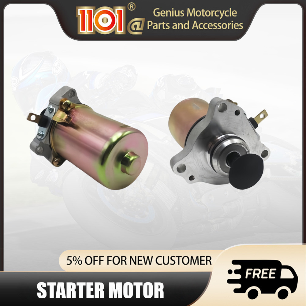 1101 High Quality Motorcycle Starter Motor, Available for Various Model ...