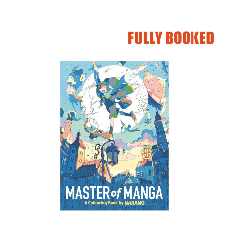 Master of Manga: A Colouring Book by Narano (Paperback) by Narano ...
