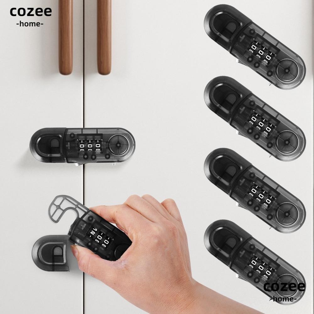 COZEE Drawer Password Lock, Anti-theft Plastic Cabinet Door Safety Lock ...