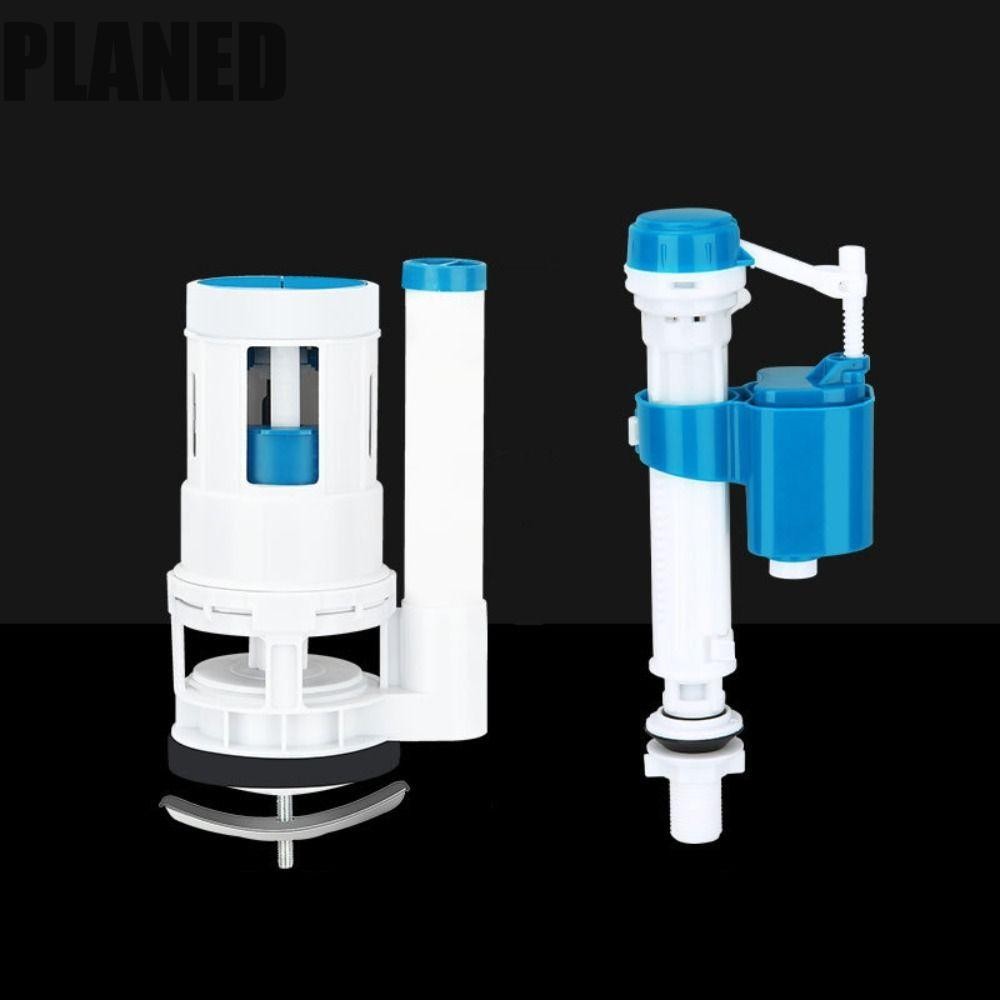 PLANED Water Outlet Valve, Leak-proof Filtration One Piece Toilet Drain Valve, Convenient Dual ...