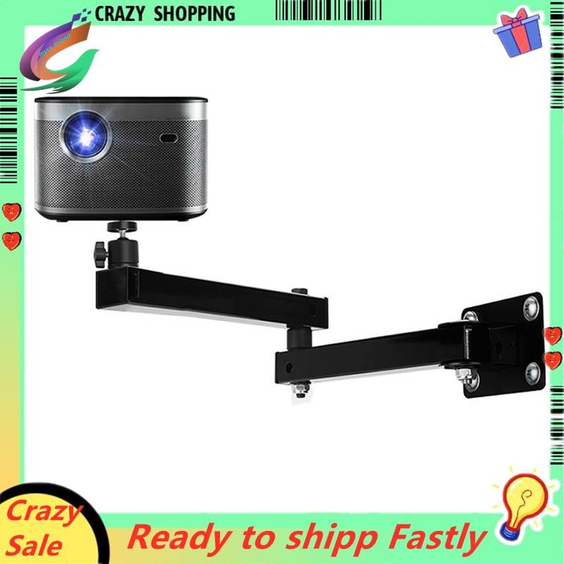 Foldable Projector Wall Mount Universal Adjustable Ceiling Wall Projector Mount Stand Projectors ...