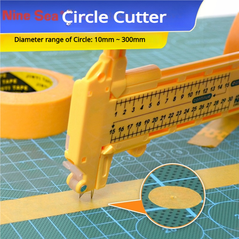 Nine Sea 508 Circle Cutter for Model Masking Tape Cutting Tool Paper ...