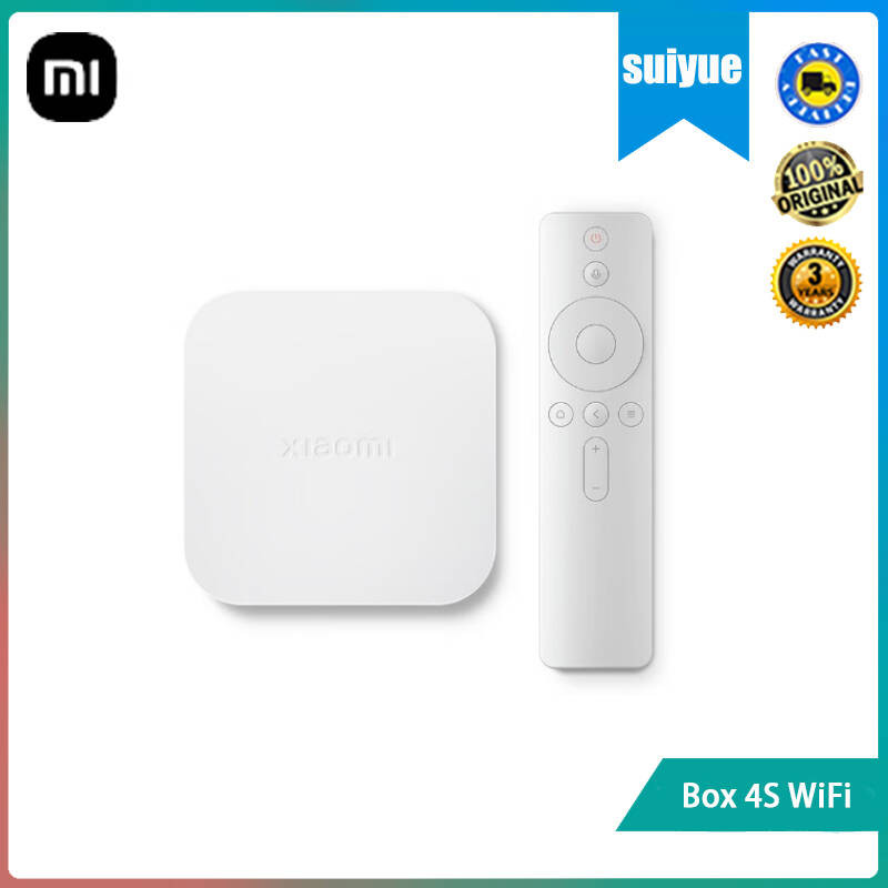 Xiaomi Box 4S WiFi dual band intelligent network TV set-top box H.265 ...