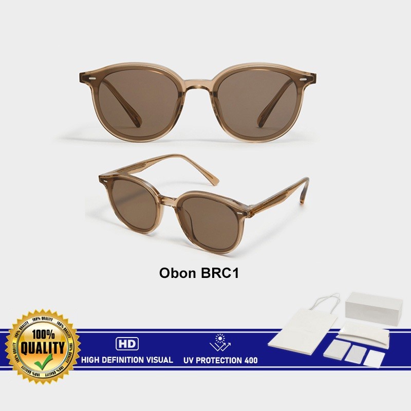 AUTHENTIC GM GENTLE PREMIUM QUALITY OBON BRC1 Korean Sunglasses UNISEX Complete w/ BOX | Shopee ...