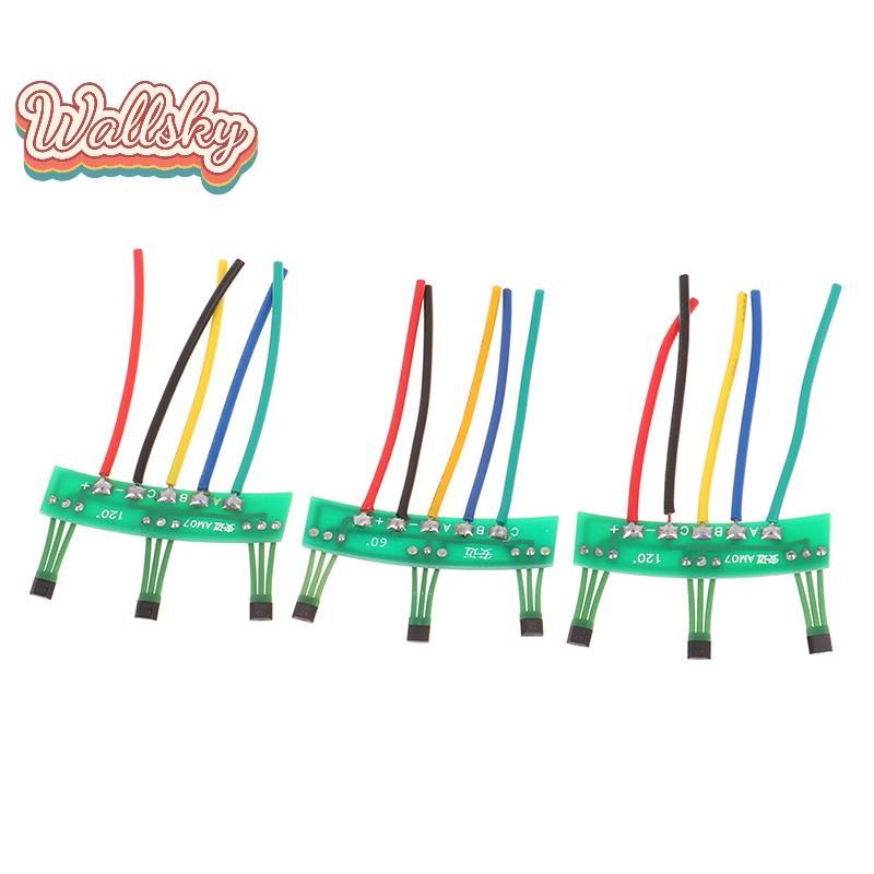 Wallsky> 1Pc High Power Brushless Motor Hall Sensor With Plate And Wire ...