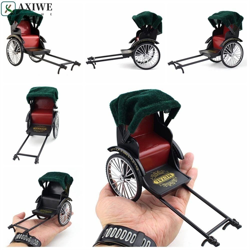 AXIWE Tricycle Model, Vintage Classic Three Wheeled Simulation Tricycle ...