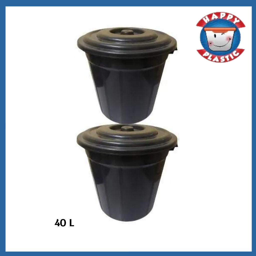 Happy Plastic 40 Liter Colored Drum Water Container High Quality ...