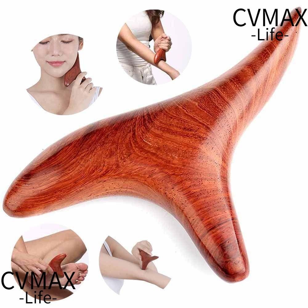 Cmax Wood Trigger Point Massager Professional Massage Reflexology