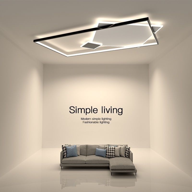 Modern Center Light For Bedroom Living Room Rectangle Ledxo Lamps And ...