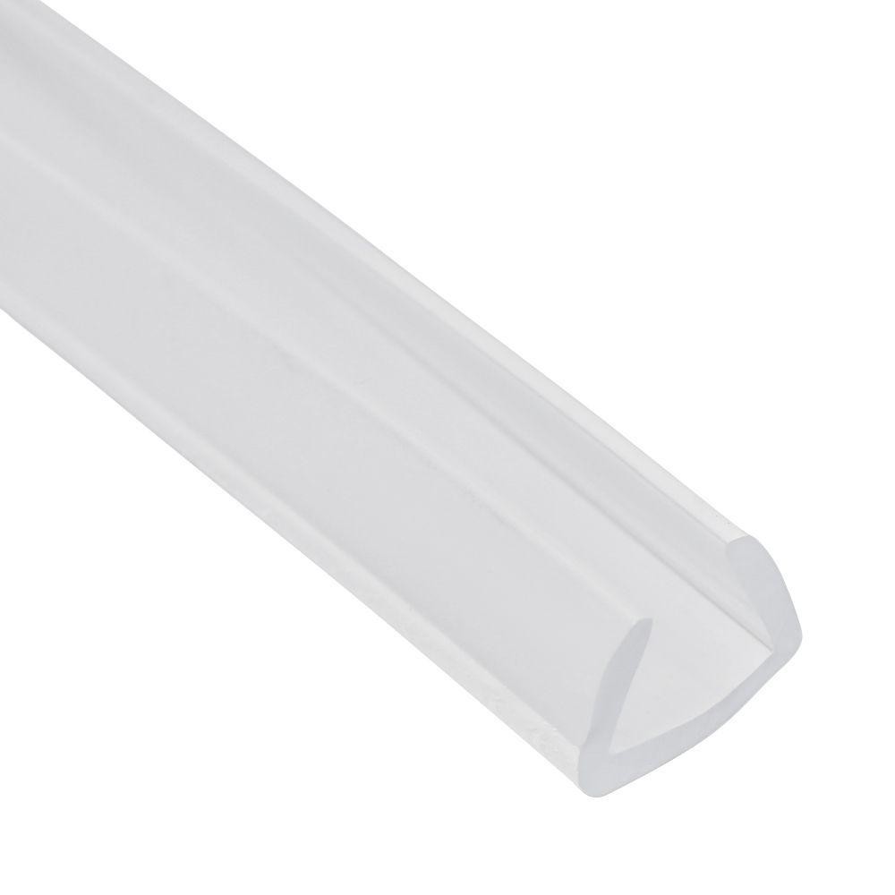 LY 2 Meters U-channel Rubber Edging Sealing Strip Shower Door Glass ...