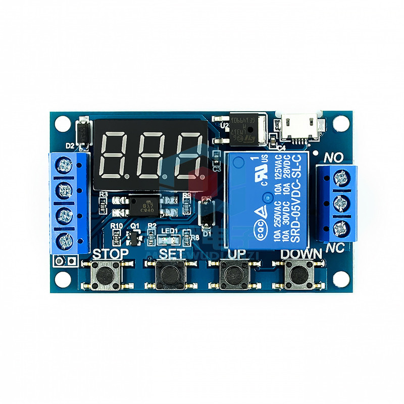 All-way Relay Module Delay Power-off Trigger Delay Cycle Timing Circuit Switch with USB | Shopee ...
