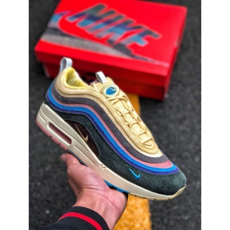 2024 Hot Sean Wotherspoon X Air Max 1/97 light blue premium original ...