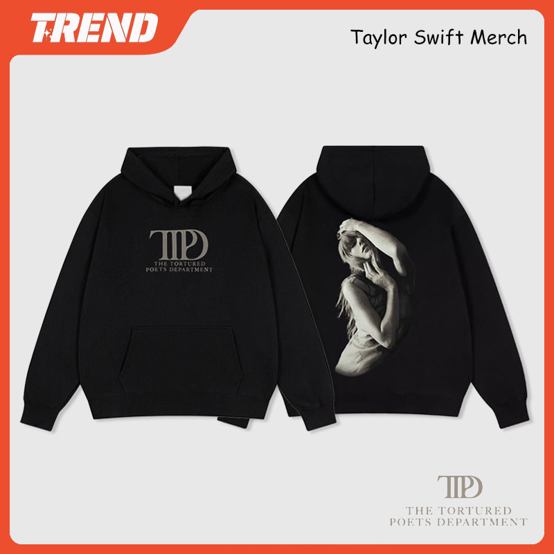Taylor Swift TTPD Merch Cotton Hoodie The Tortured Poots Department ...