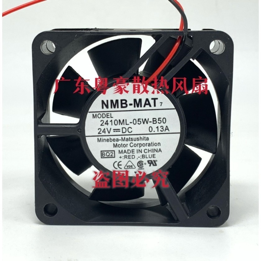 Original NMB-MAT 2410ML-05W-B40/B50/B60/B70 24V Inverter Fan 6cm ...