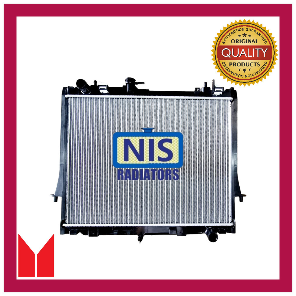 Radiator Isuzu Dmax Mux 2nd Gen '13-'19 4JK1 2.5 DSL MT/AT - 2 Rows ...