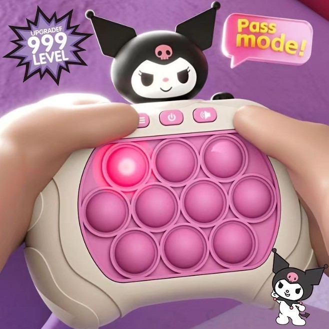 Push Pop It Game Machine Kuromi Quick Push Game Fast Push Pop It Toys ...